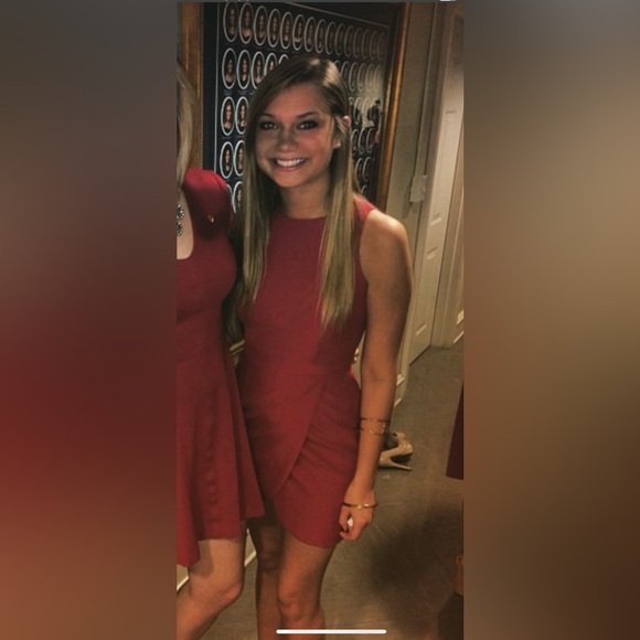 Tobi | Dresses | Tobi Red Mini Dress | Poshmark